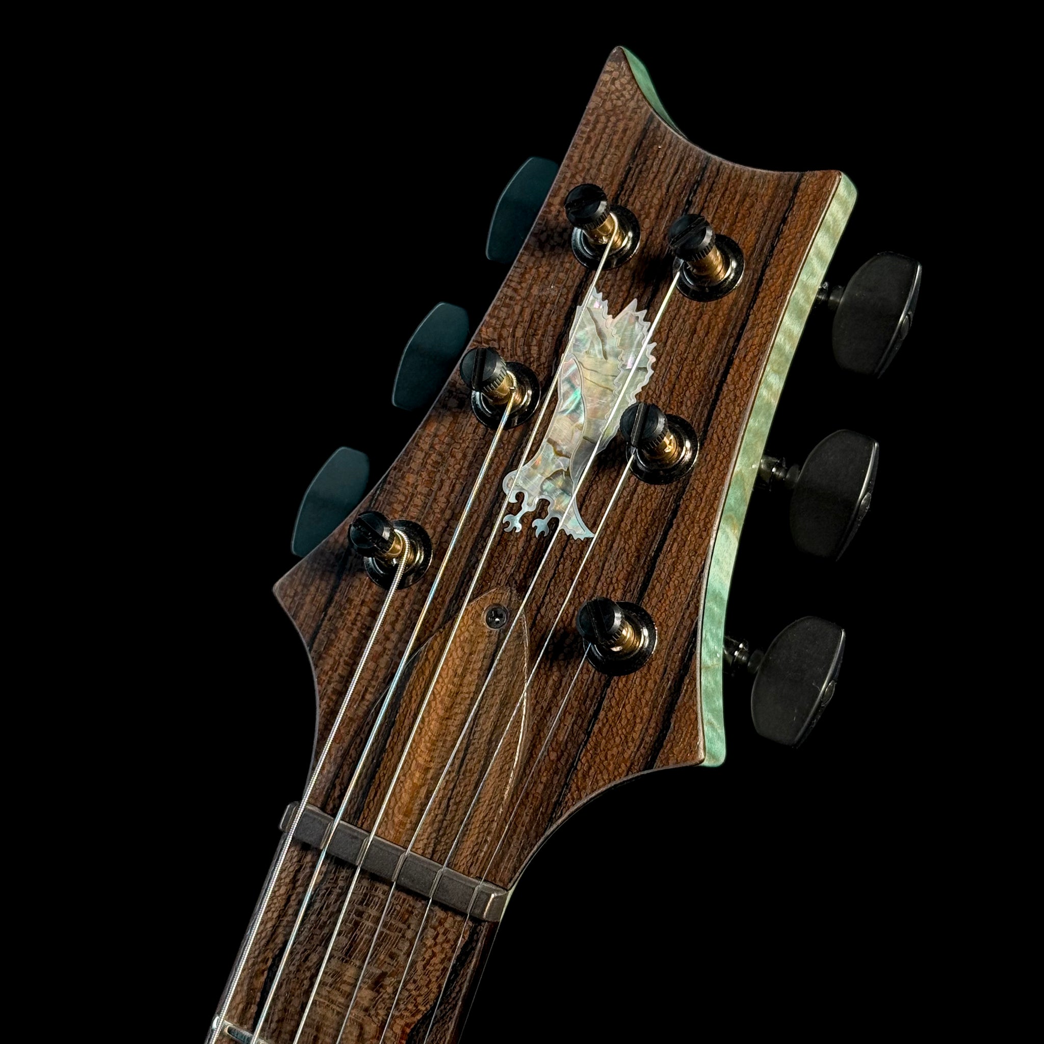 PRS Private Stock Custom 24-08 Semi-Hollow | Bahamian Blue Glow – The ...