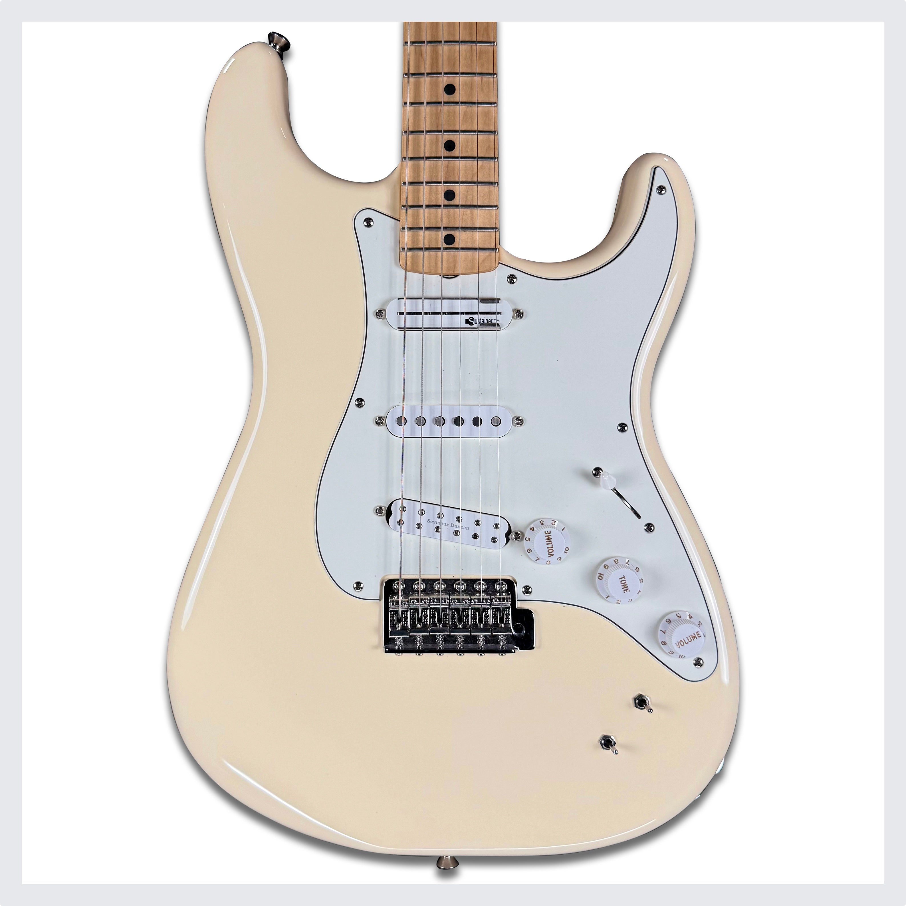 Fender EOB Ed O'Brien Sustainer Stratocaster | Olympic White – The ...