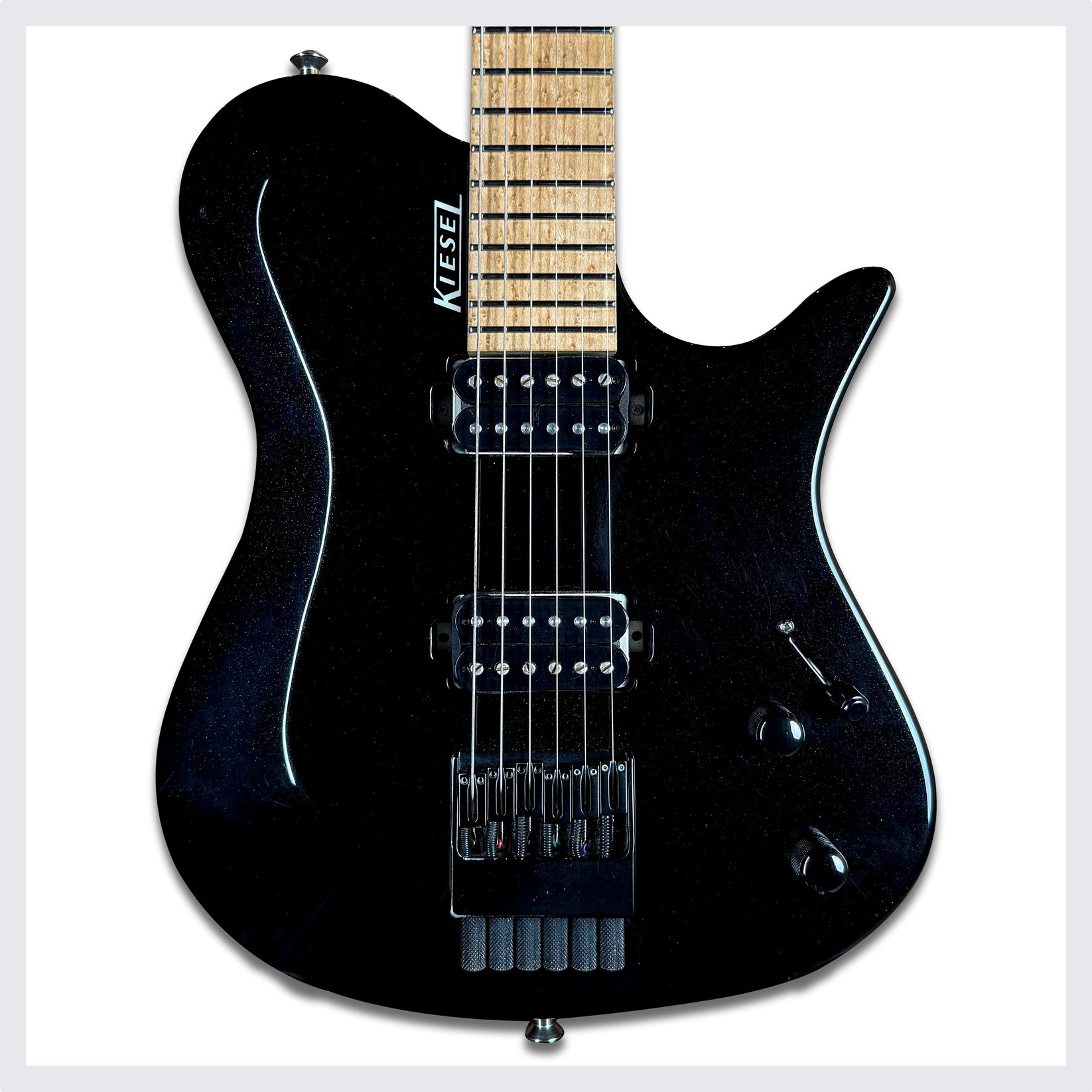 Kiesel Zeus Headless | Black Magic Sparkle – The Vibrato Bar